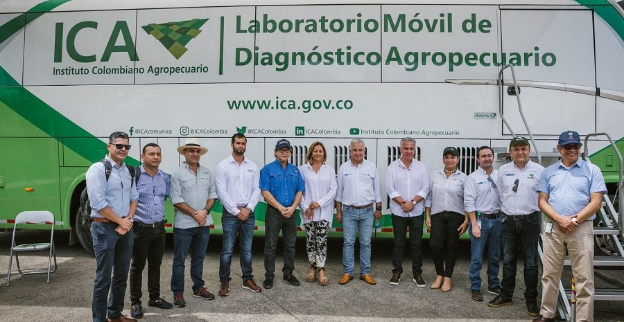 En Montería, el ICA entregó el primer laboratorio móvil de diagnóstico ...